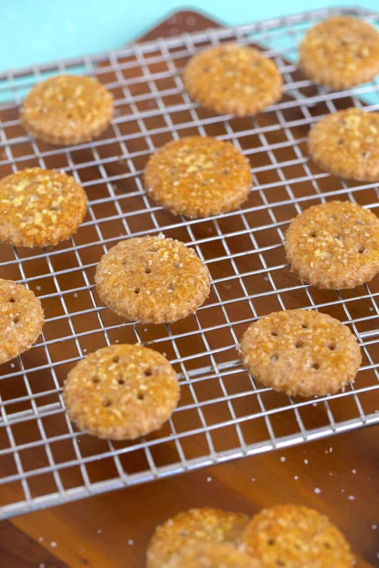 Homemade Ritz Crackers Recipe - Mind Over Munch