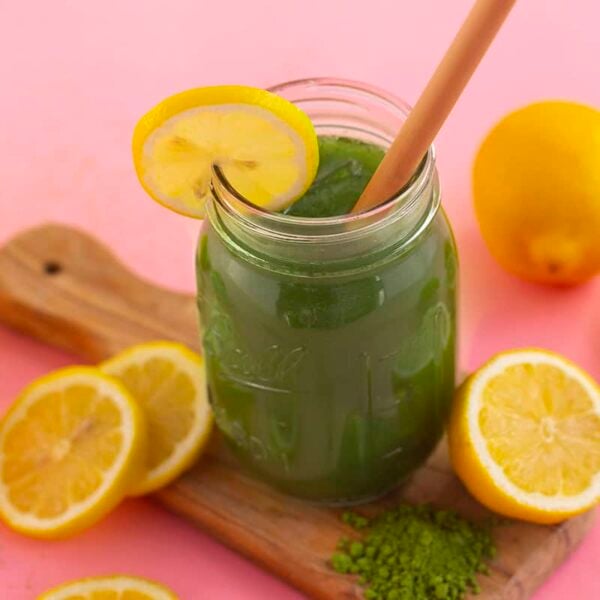 Homemade Matcha Lemonade Recipe - Mind Over Munch