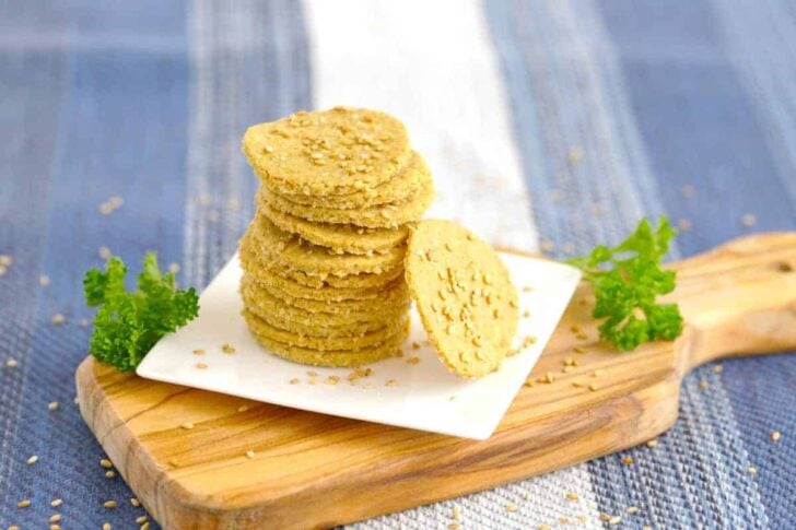 Homemade Quinoa Crackers Recipe - Mind Over Munch