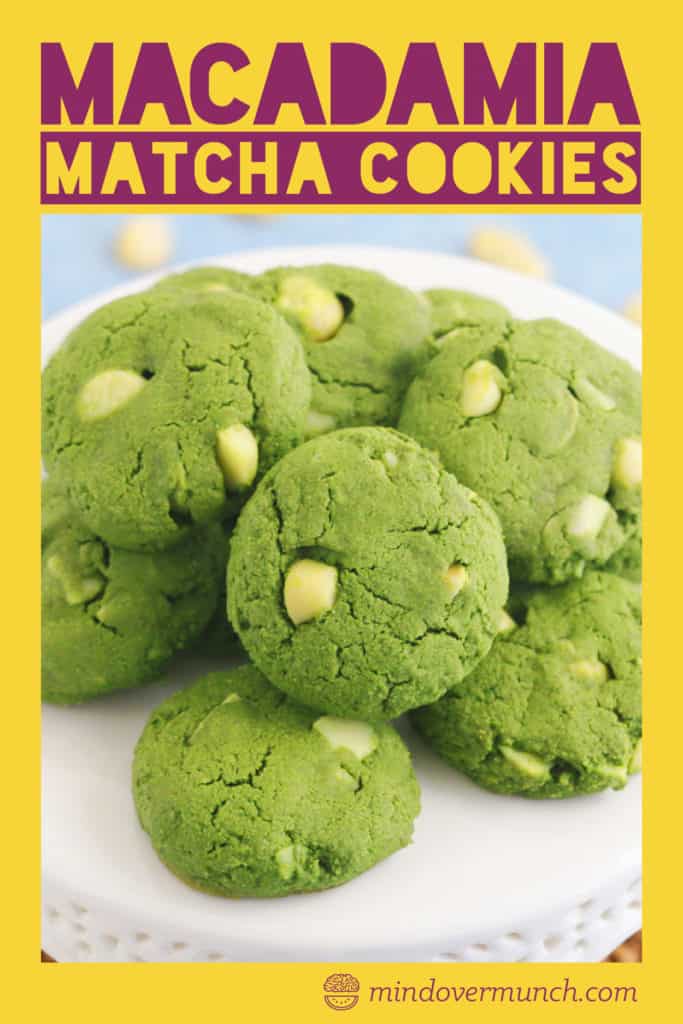 Macadamia Nut & Matcha Cookies | Gluten Free & Whole Grain | Mind Over ...