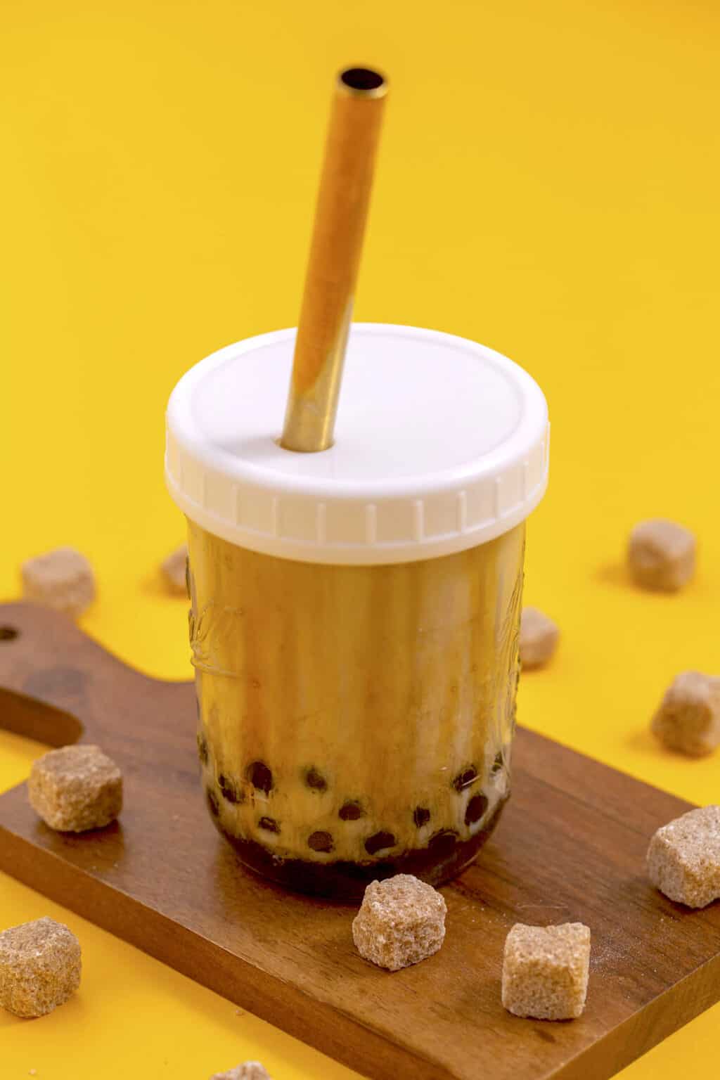 Brown Sugar Boba Tea - Mind Over Munch