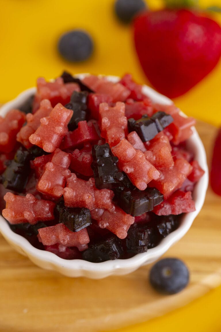 Healthy Gummy Bears with Fruit Juice - Mind Over Munch