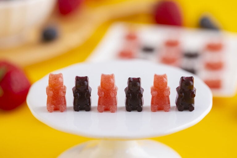 Healthy Gummy Bears with Fruit Juice - Mind Over Munch