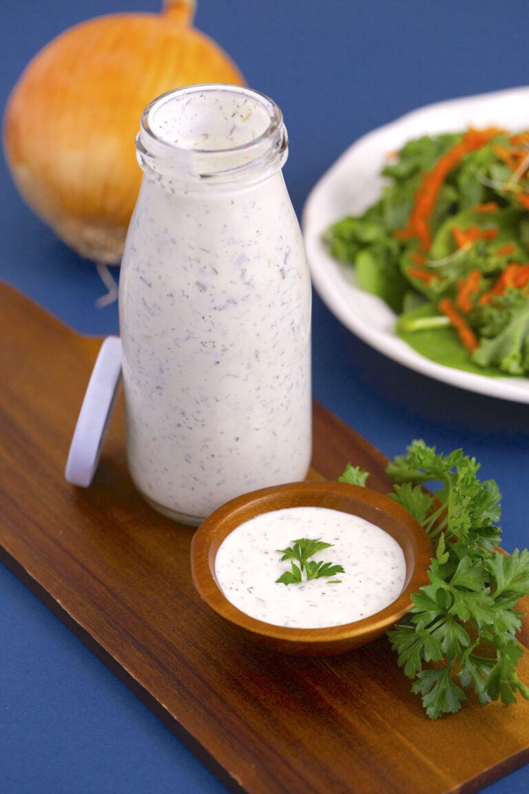 Homemade Ranch Dressing (Better Than Store-Bought) - Mind Over Munch