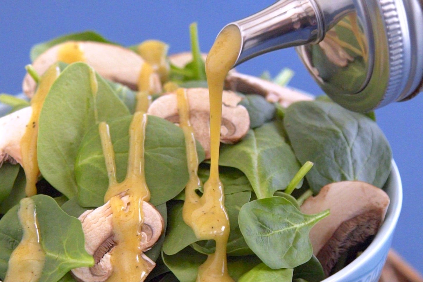 Creamy 4-Ingredient Honey Mustard Dressing - Mind Over Munch