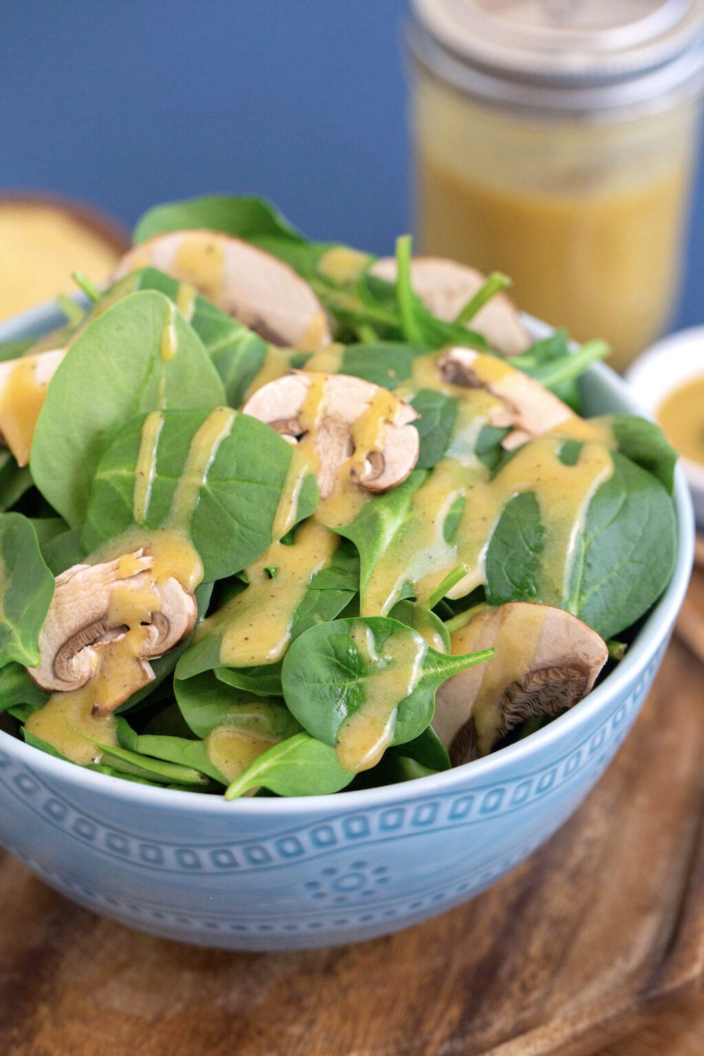 Creamy 4-Ingredient Honey Mustard Dressing - Mind Over Munch