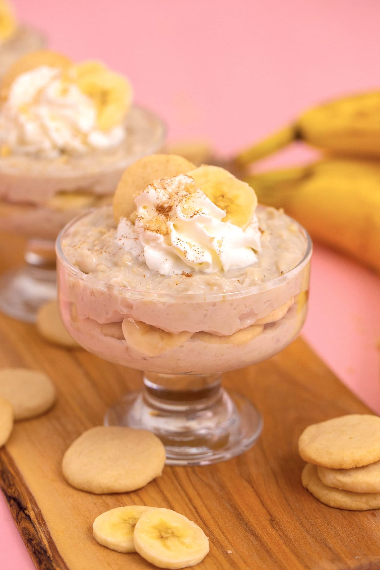 Eggless Homemade Banana Pudding from Scratch - Mind Over Munch