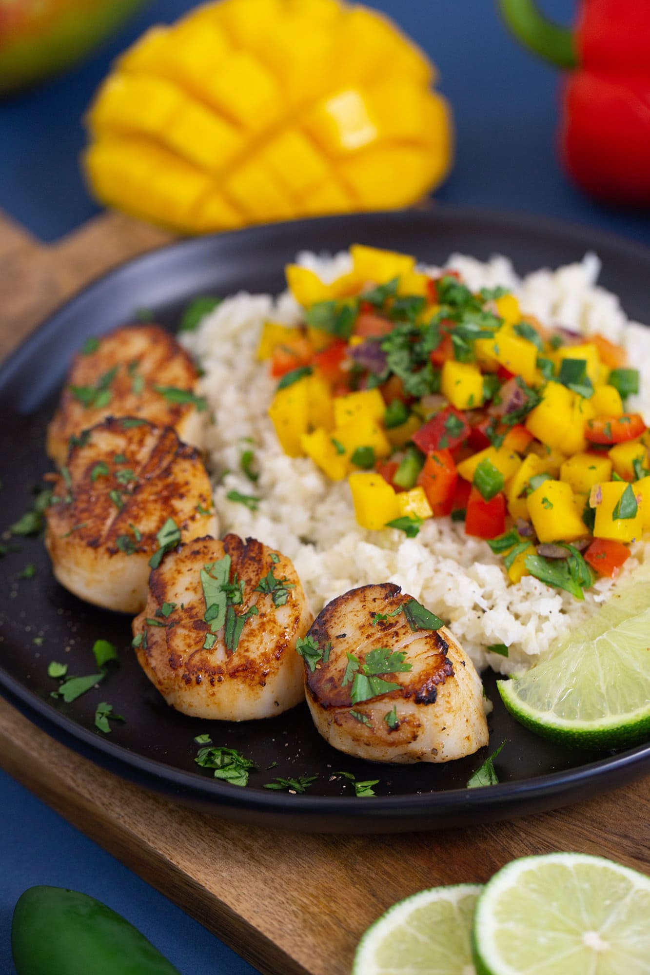 Easy 10-Minute Pan Seared Scallops in Butter - Mind Over Munch