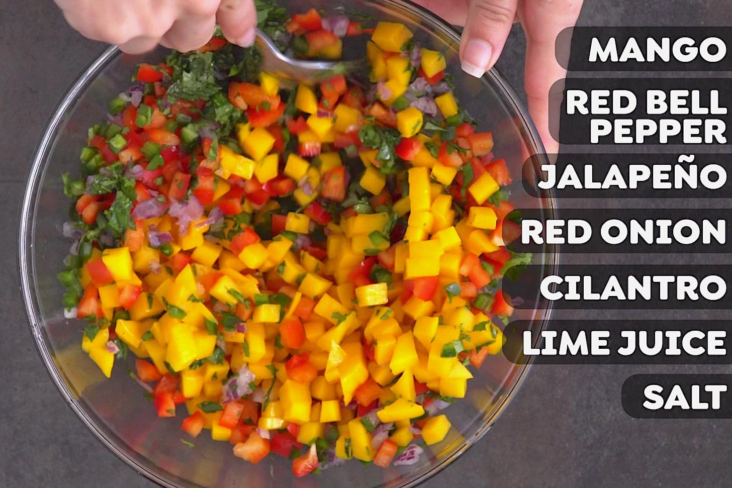 Easy 6-Ingredient Mango Salsa - Mind Over Munch