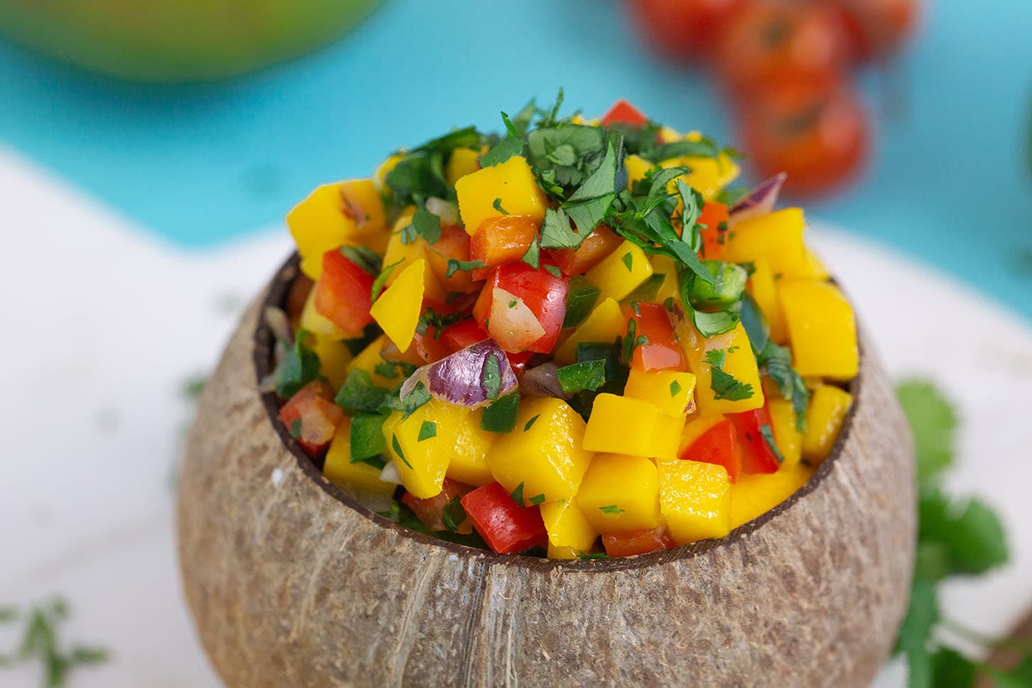 Easy 6-Ingredient Mango Salsa - Mind Over Munch