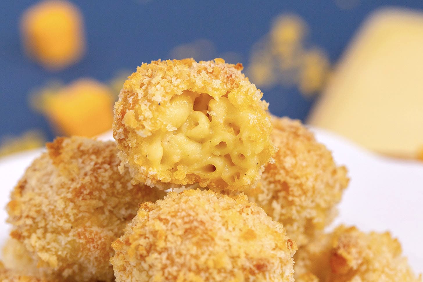 Crispy Baked Mac and Cheese Bites - Mind Over Munch