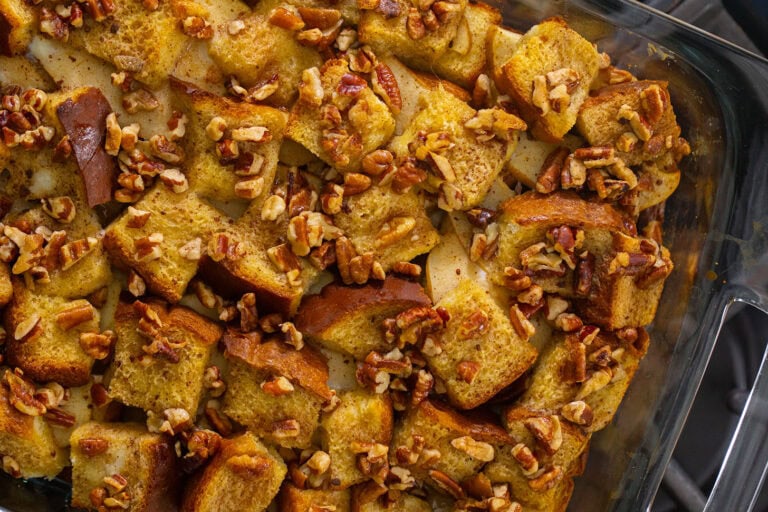 Apple Cinnamon French Toast Bake - Mind Over Munch