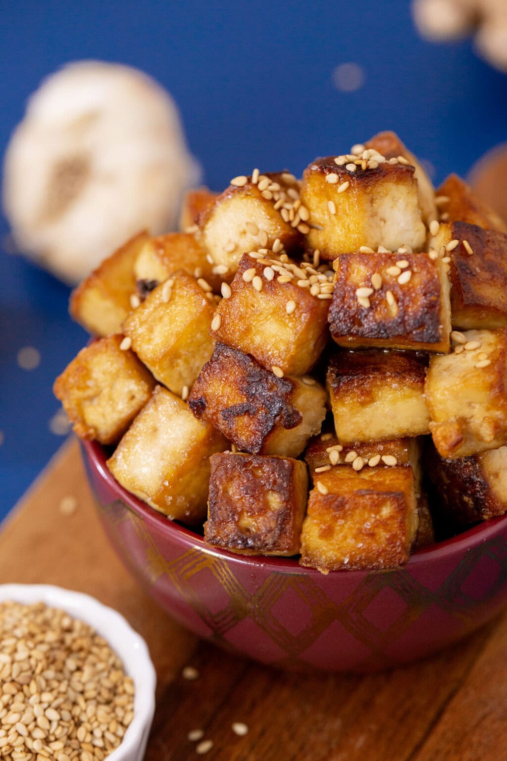Sesame Ginger Tofu – Easy Crispy Tofu Recipe - Mind Over Munch